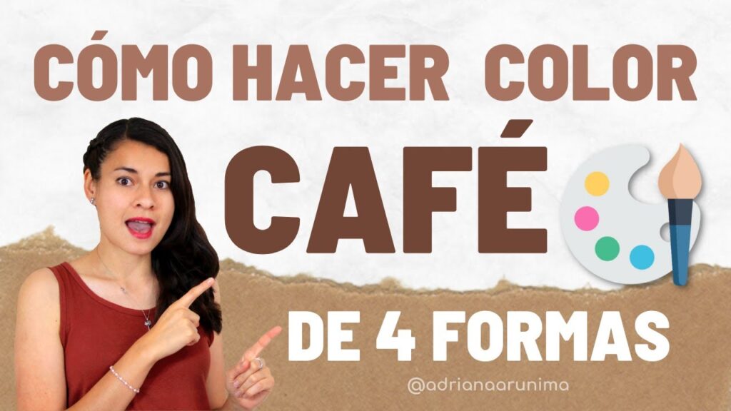 Cómo hacer color café con pintura: Una guía completa y detallada - La ...